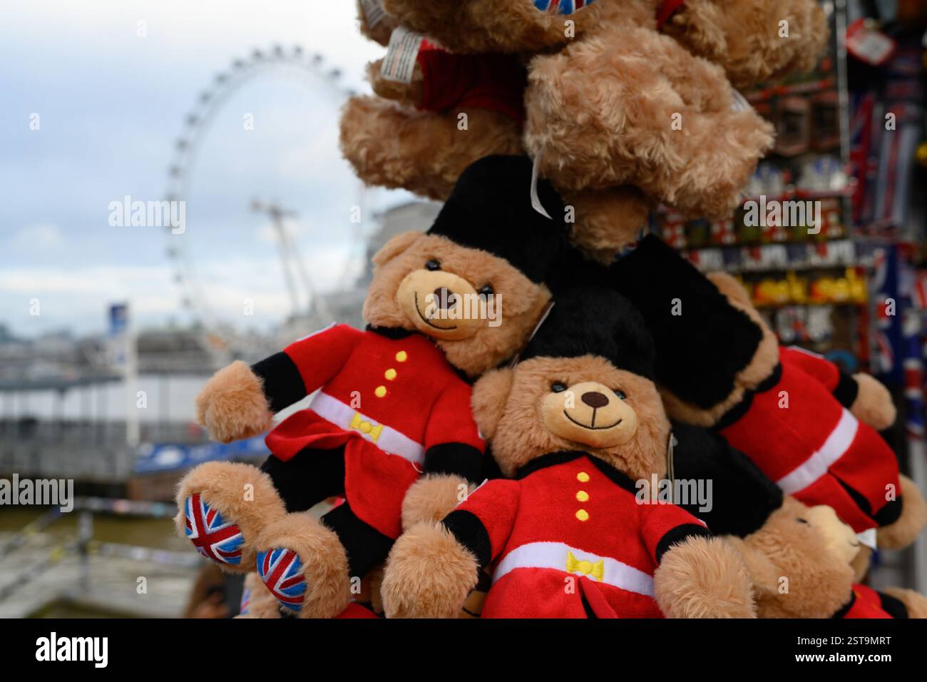 London, UK. January 31st 2025. Typical London themed children’s toy ...