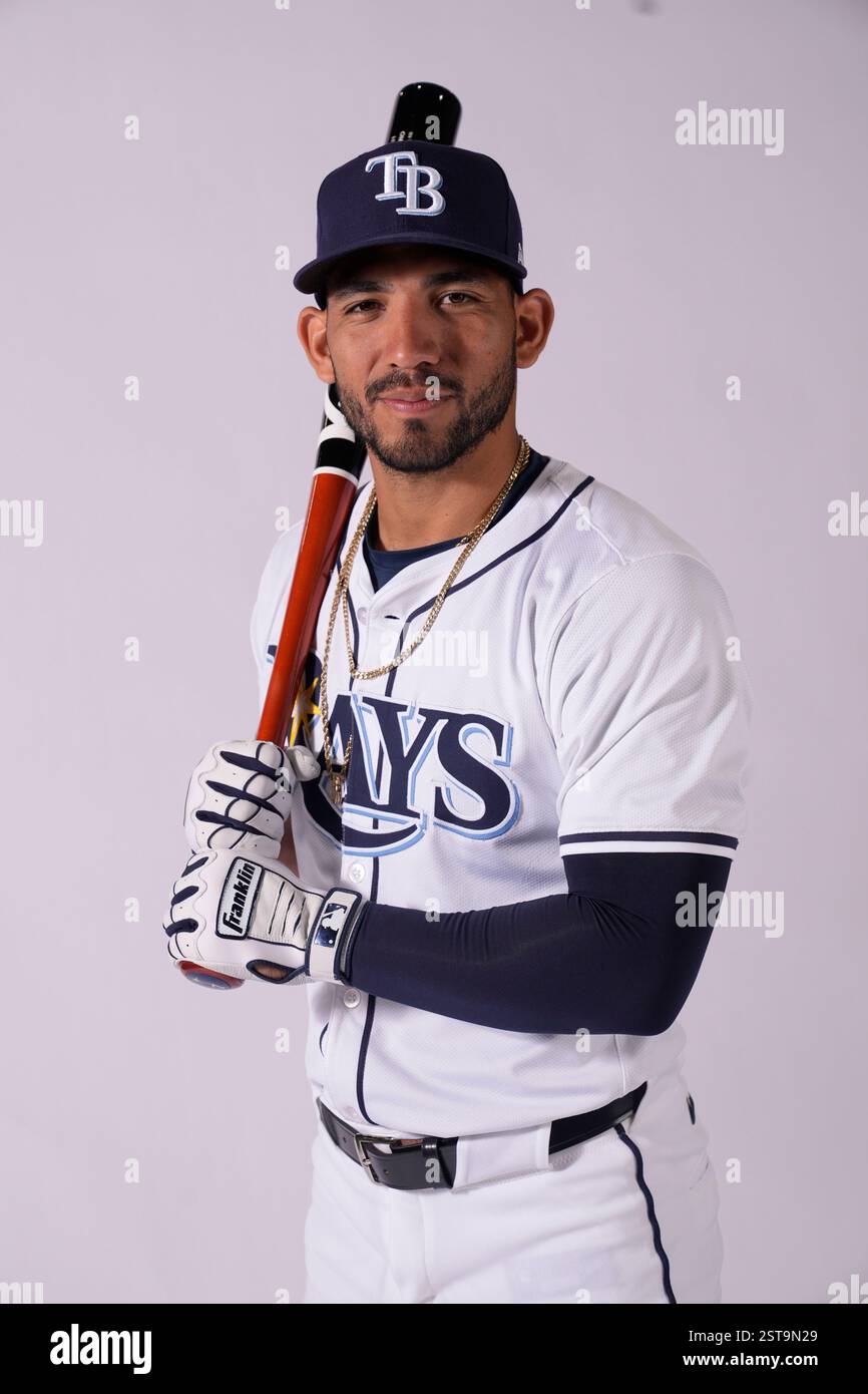 Tampa Bay Rays shortstop José Caballero poses for a portrait during ...