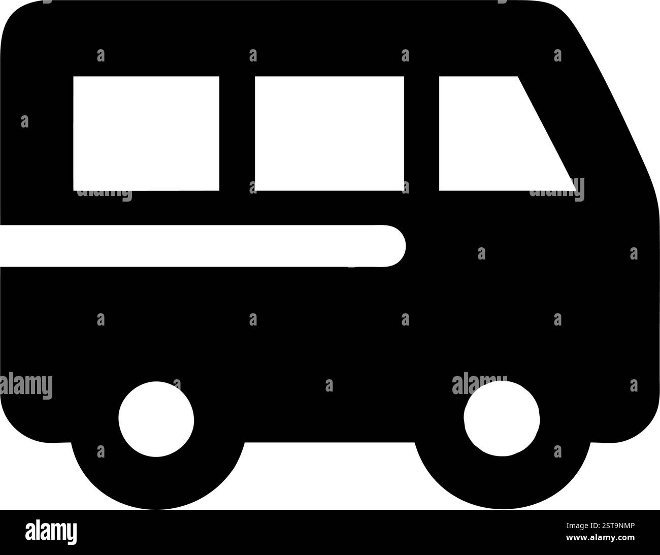 Van bus icon Stock Vector Image & Art - Alamy