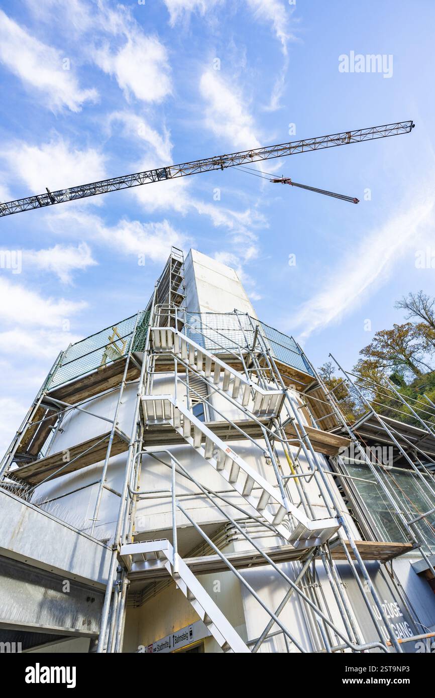 Scaffold stairways hi-res stock photography and images - Alamy