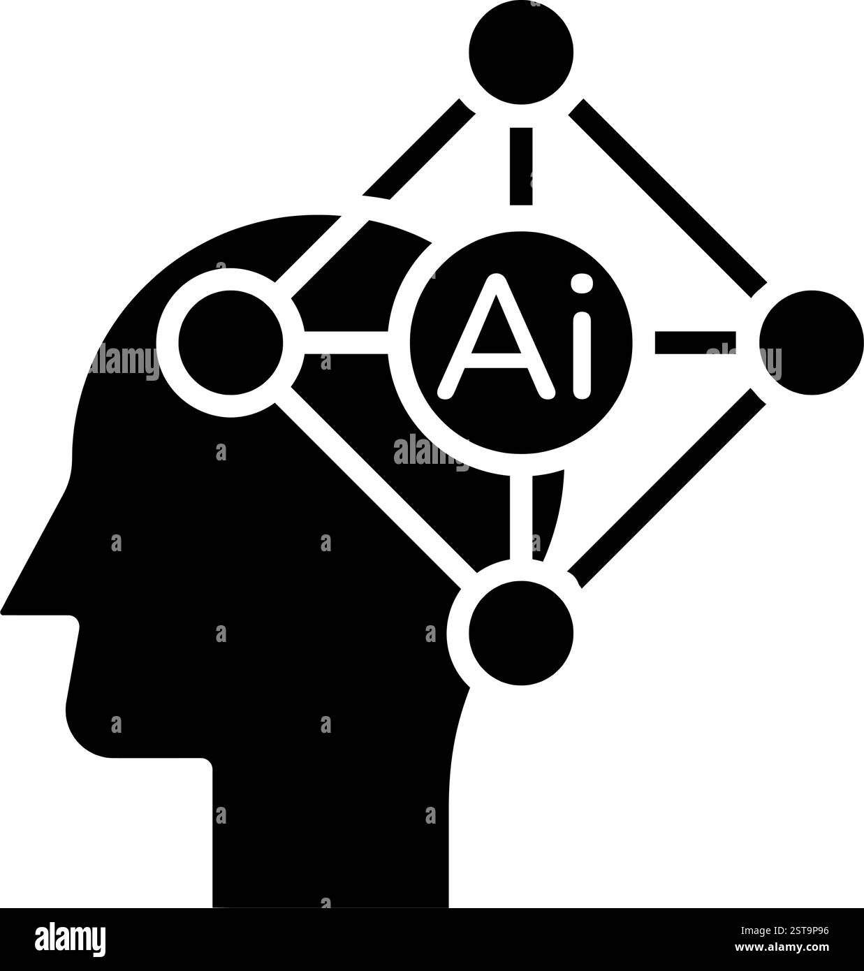 Generative AI head icon Stock Vector Image & Art - Alamy