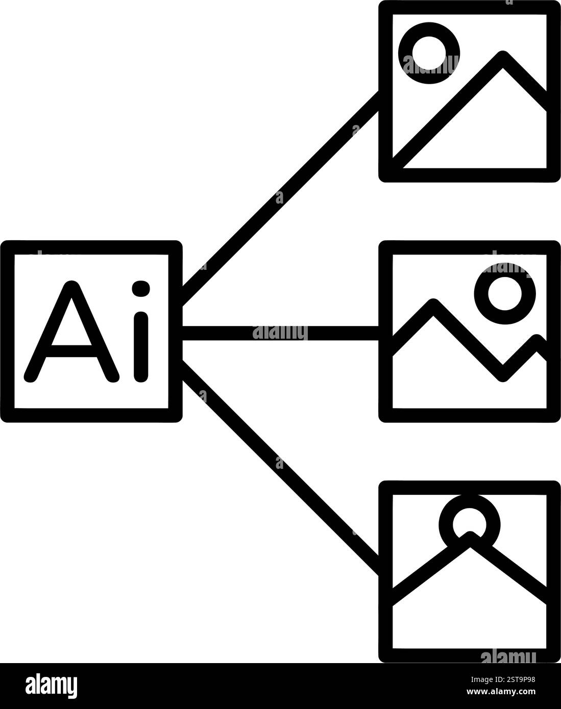 Generative AI flow icon Stock Vector Image & Art - Alamy