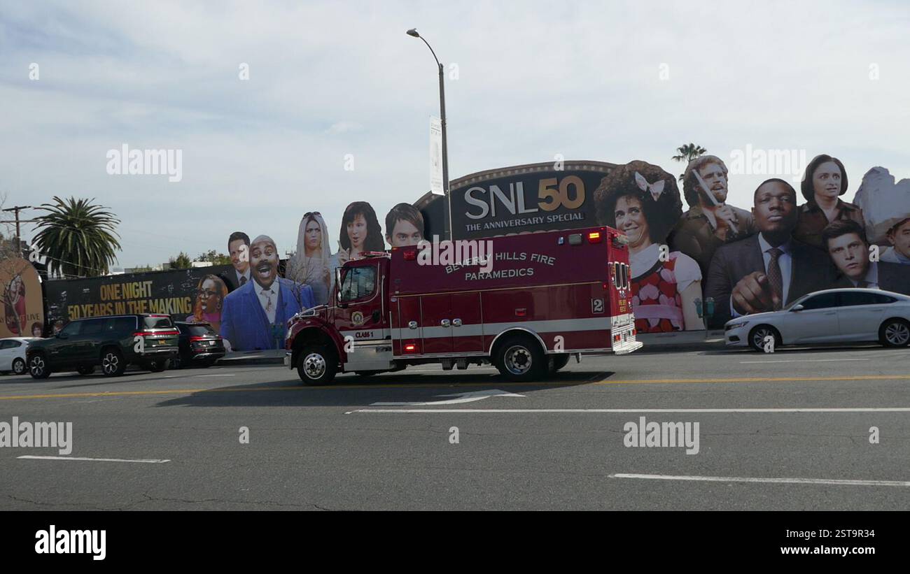 Los Angeles, California, USA 17th February 2025 Beverly Hills Fire ...