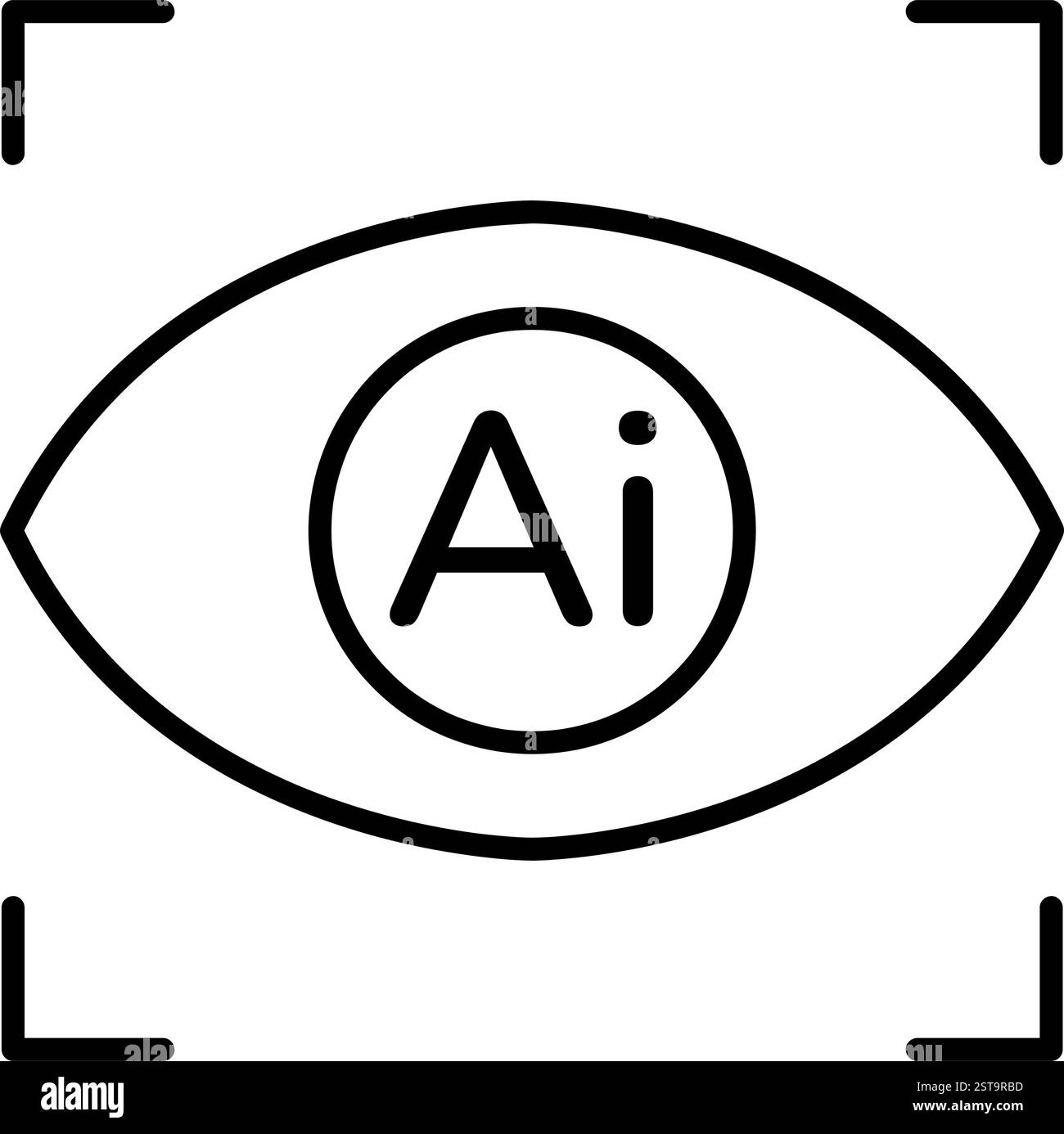 Generative AI vision icon Stock Vector Image & Art - Alamy