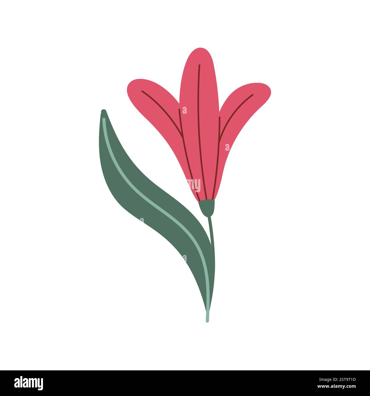 Crimson pale pink Stock Vector Images - Alamy