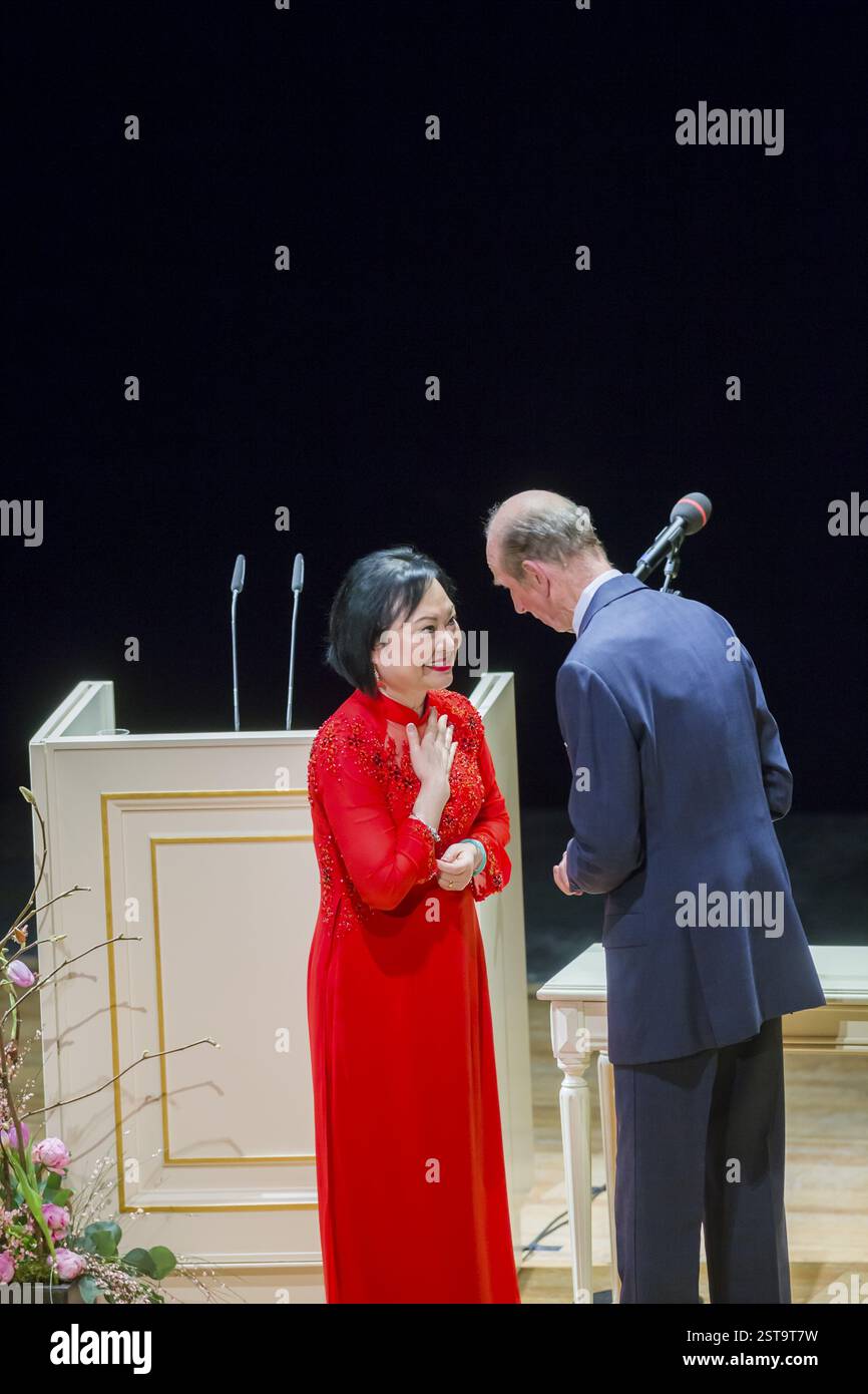 10th International Peace Prize Dresden Award Kim Phuc Phan Thi received the 10th International ...