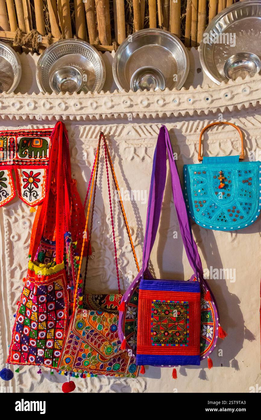 Asia, India, State of Gujarat, Bhuj,Kutch, Ludiya village. Meghwal ...