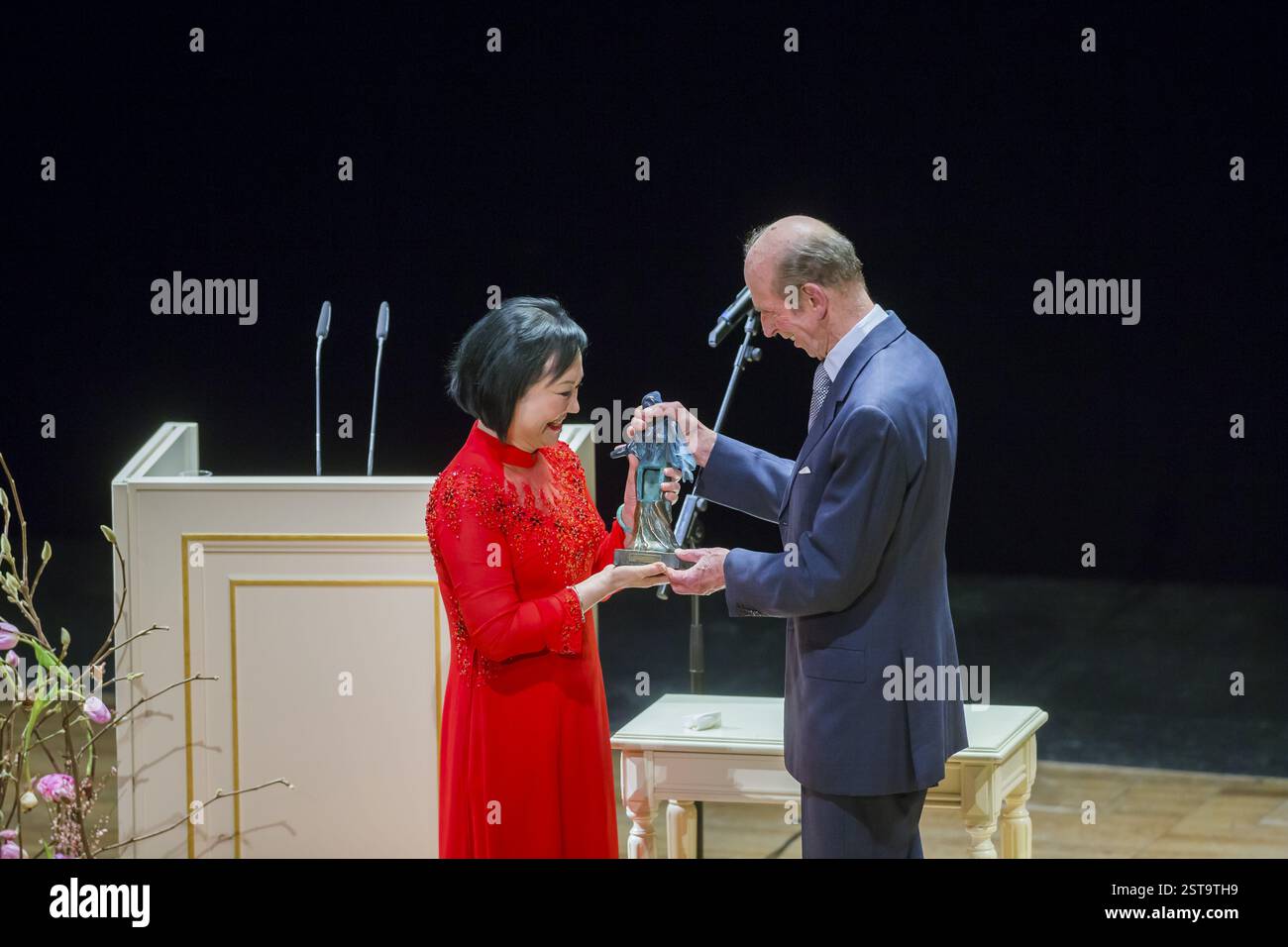 10th International Peace Prize Dresden Award Kim Phuc Phan Thi received the 10th International ...