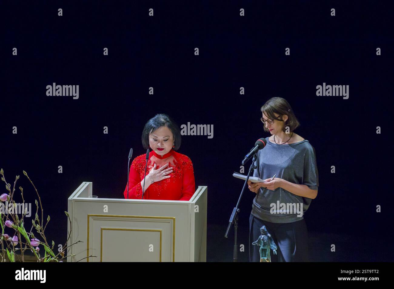 10th International Peace Prize Dresden Award Kim Phuc Phan Thi received ...
