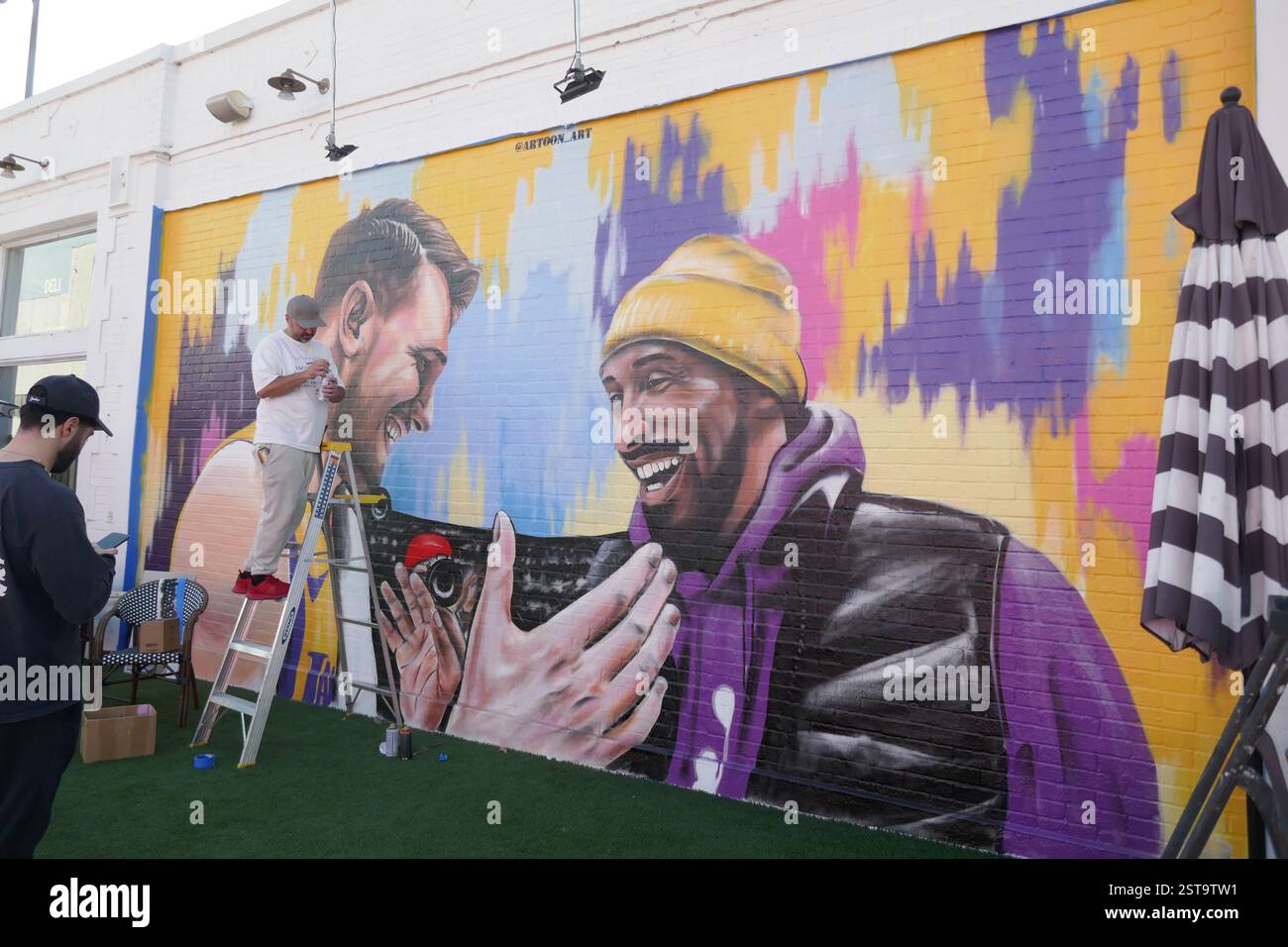 Los Angeles, California USA 17th February 2025 Lakers Basketball ...