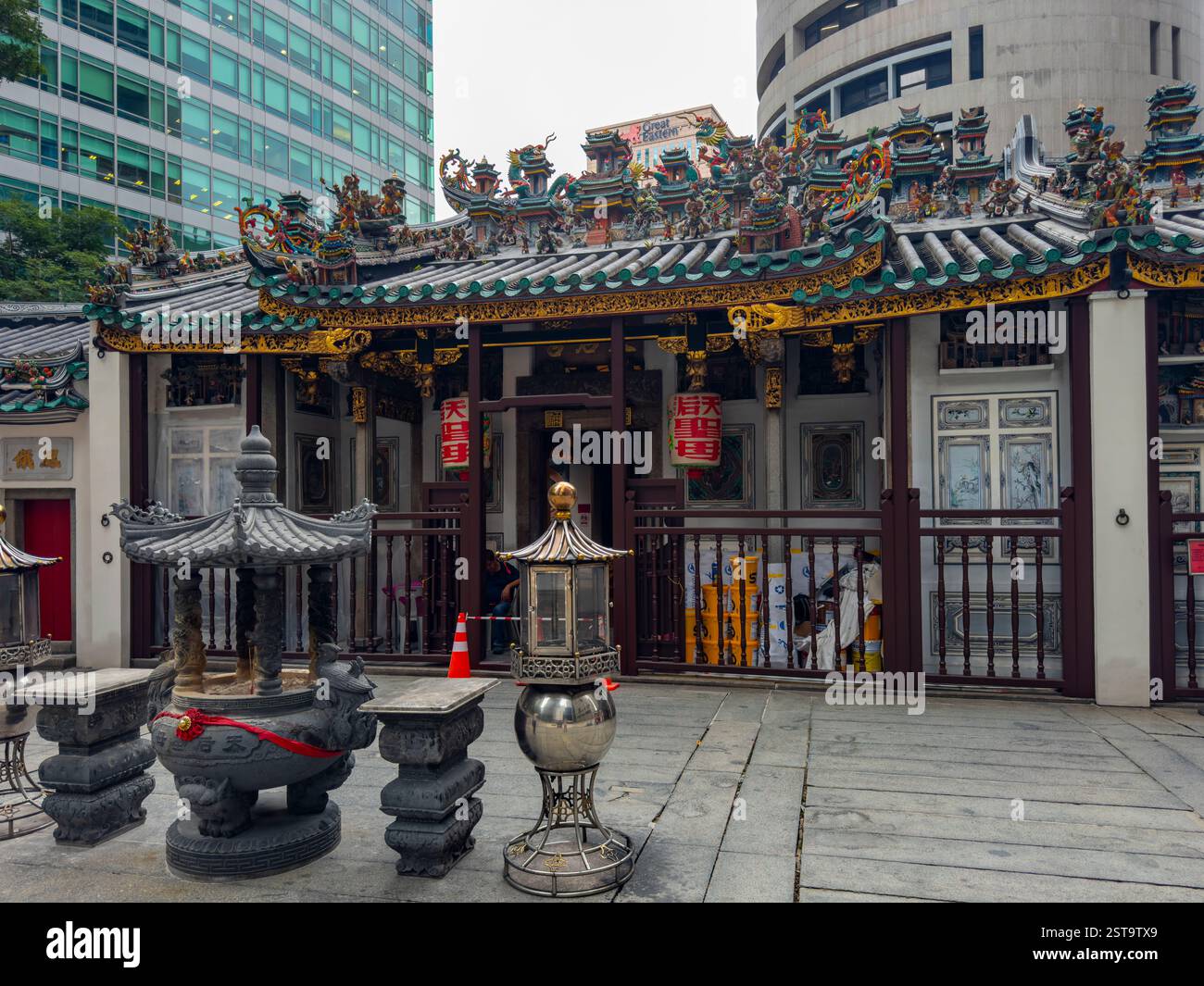 Yueh Hai Ching Temple (Temple of the Calm Sea) is a Mazu (Matsu) temple ...