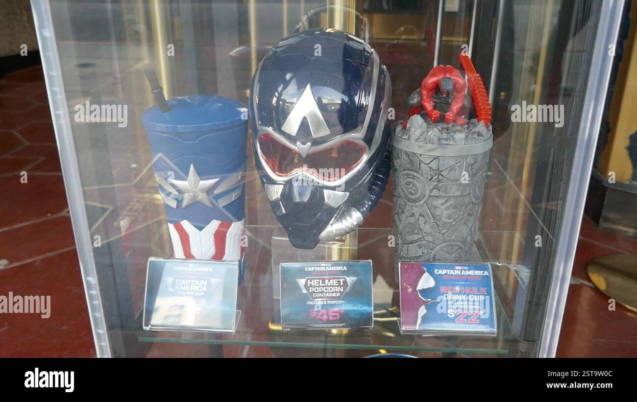 Los Angeles, California USA 17th February 2025 Marvel Studios Captain ...