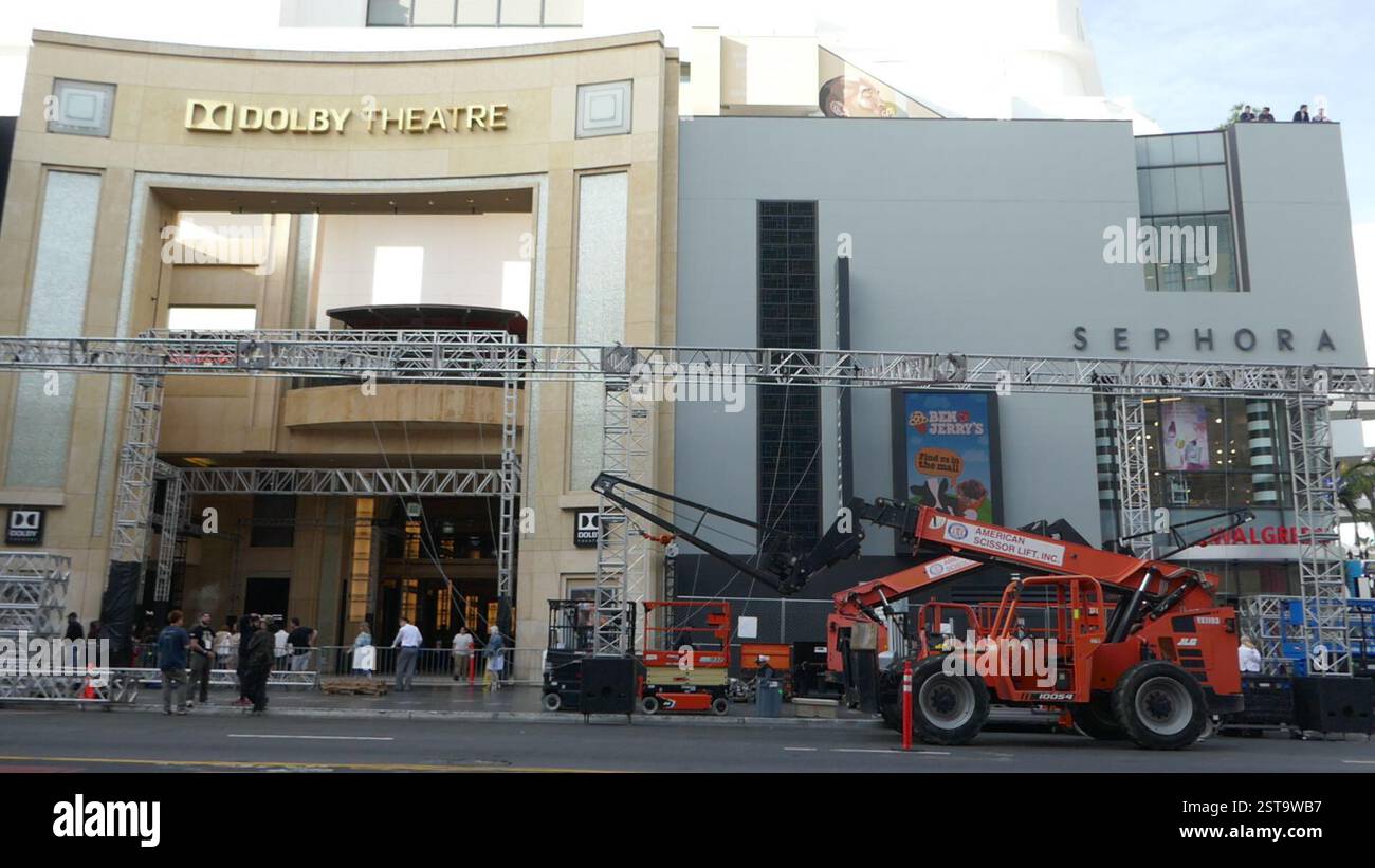 Los Angeles, California USA 17th February 2025 Dolby Theatre Oscars ...