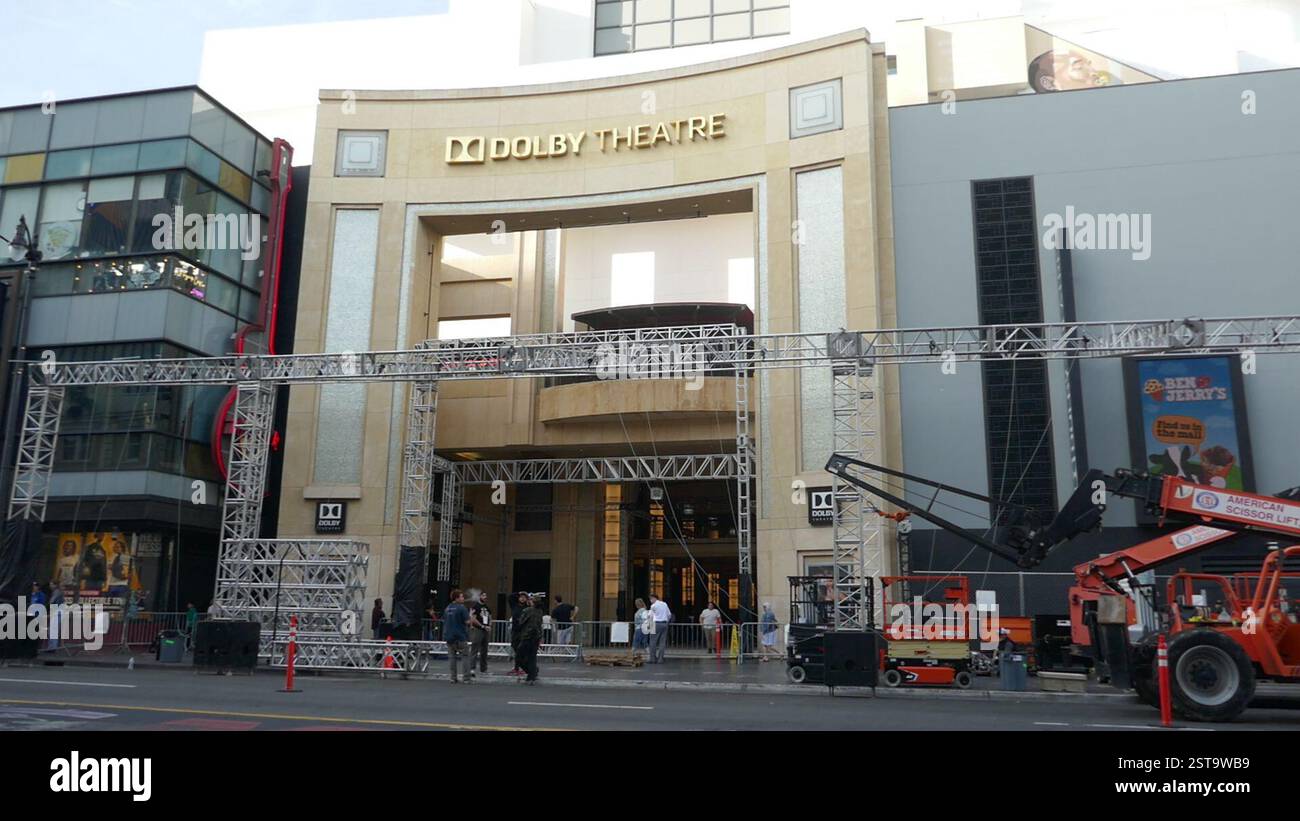 Los Angeles, California USA 17th February 2025 Dolby Theatre Oscars ...