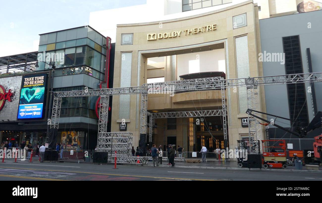 Los Angeles, California USA 17th February 2025 Dolby Theatre Oscars ...