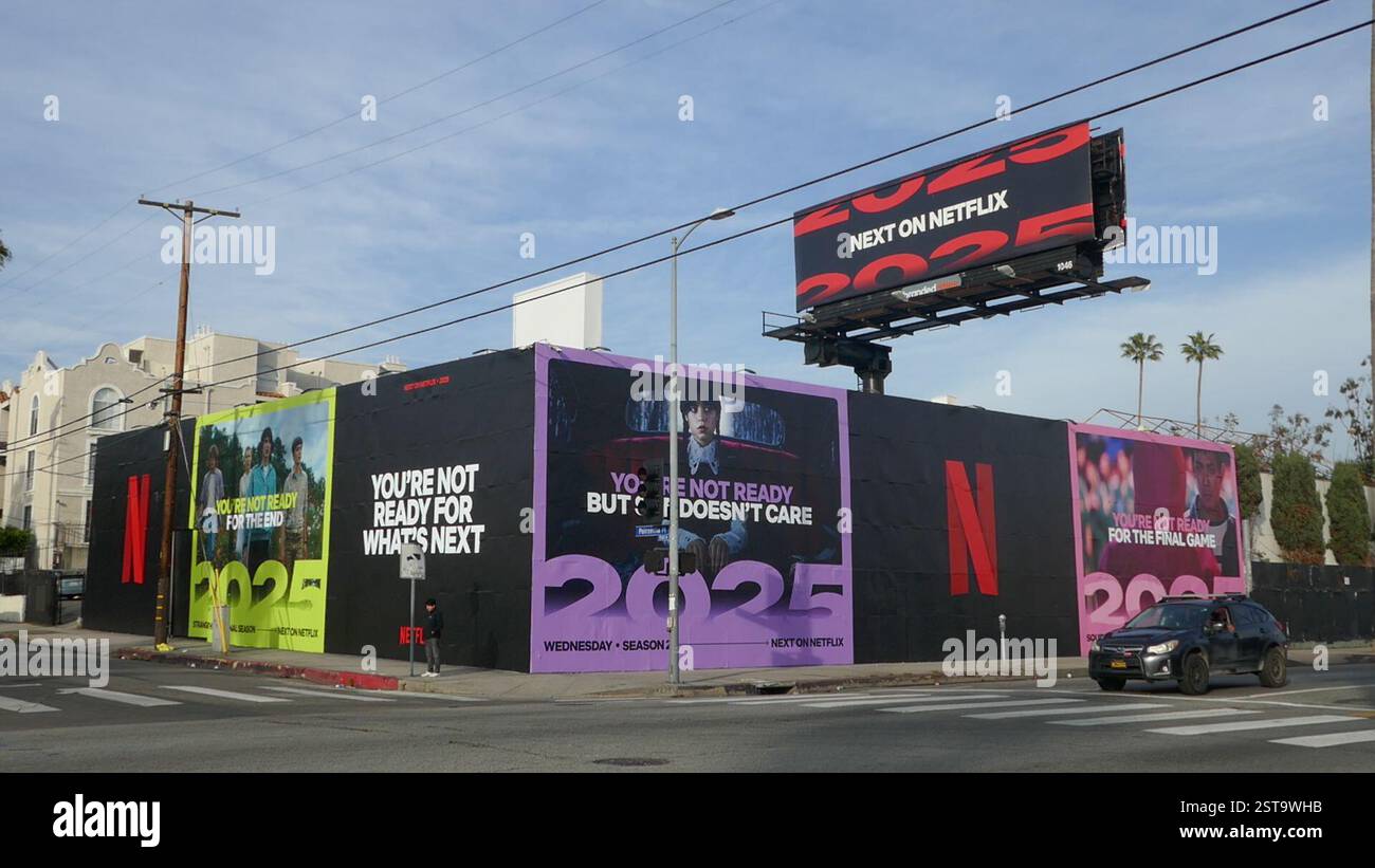 Los Angeles, California USA 17th February 2025 Netflix Stranger Things ...