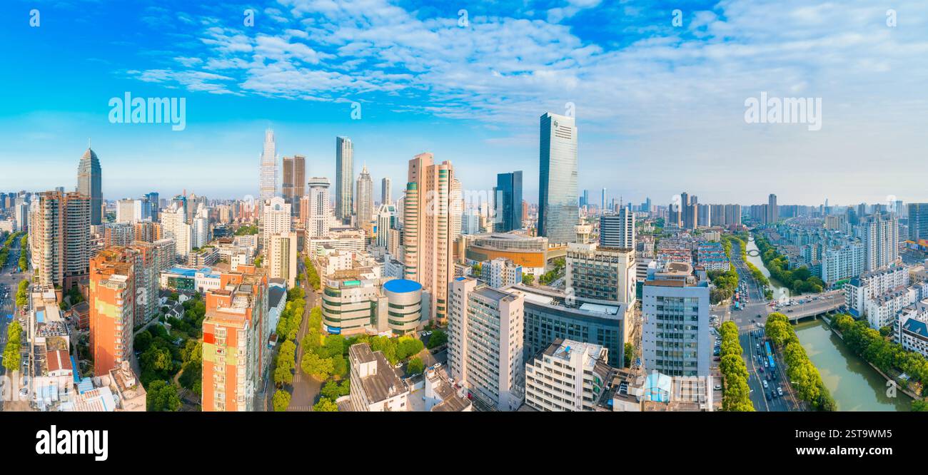 Urban Scenery of Wuxi City, Jiangsu Province, China Stock Photo - Alamy