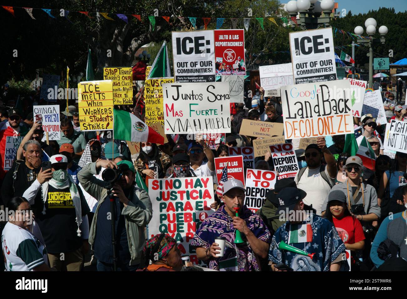 February 17, 2025, Los Angeles saw significant protests as part of the ...
