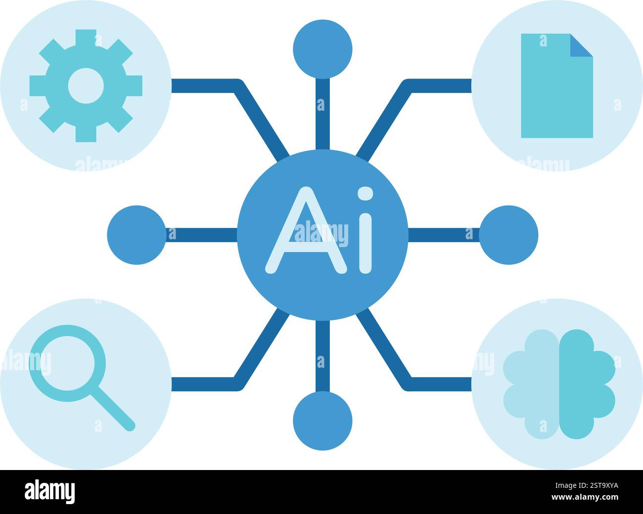 Generative AI system icon Stock Vector Image & Art - Alamy