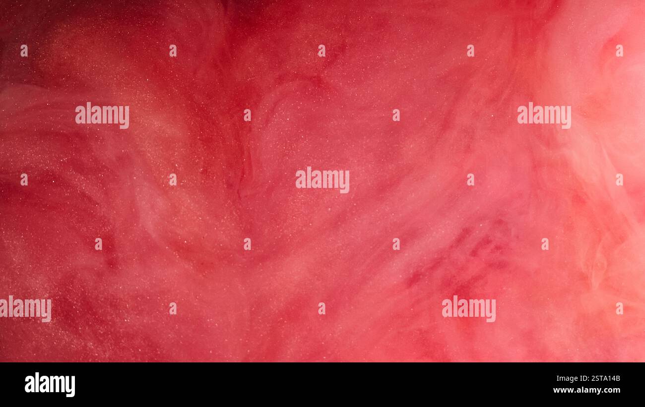 Air color paint. Fog texture. Defocused red haze mist ink vapor liquid ...