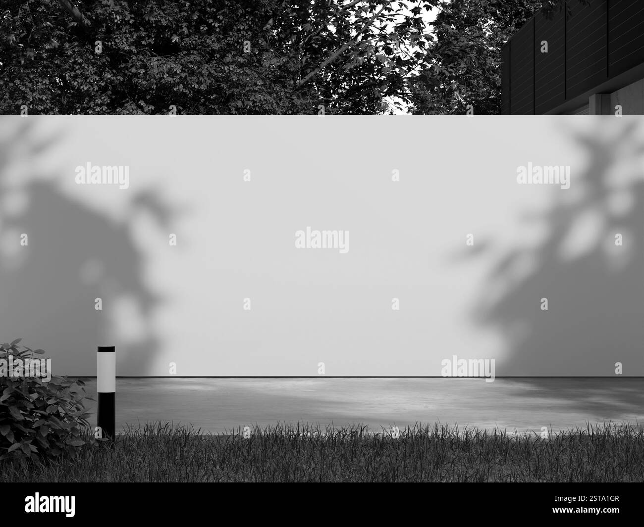 Advertisement hoarding Black and White Stock Photos & Images - Alamy