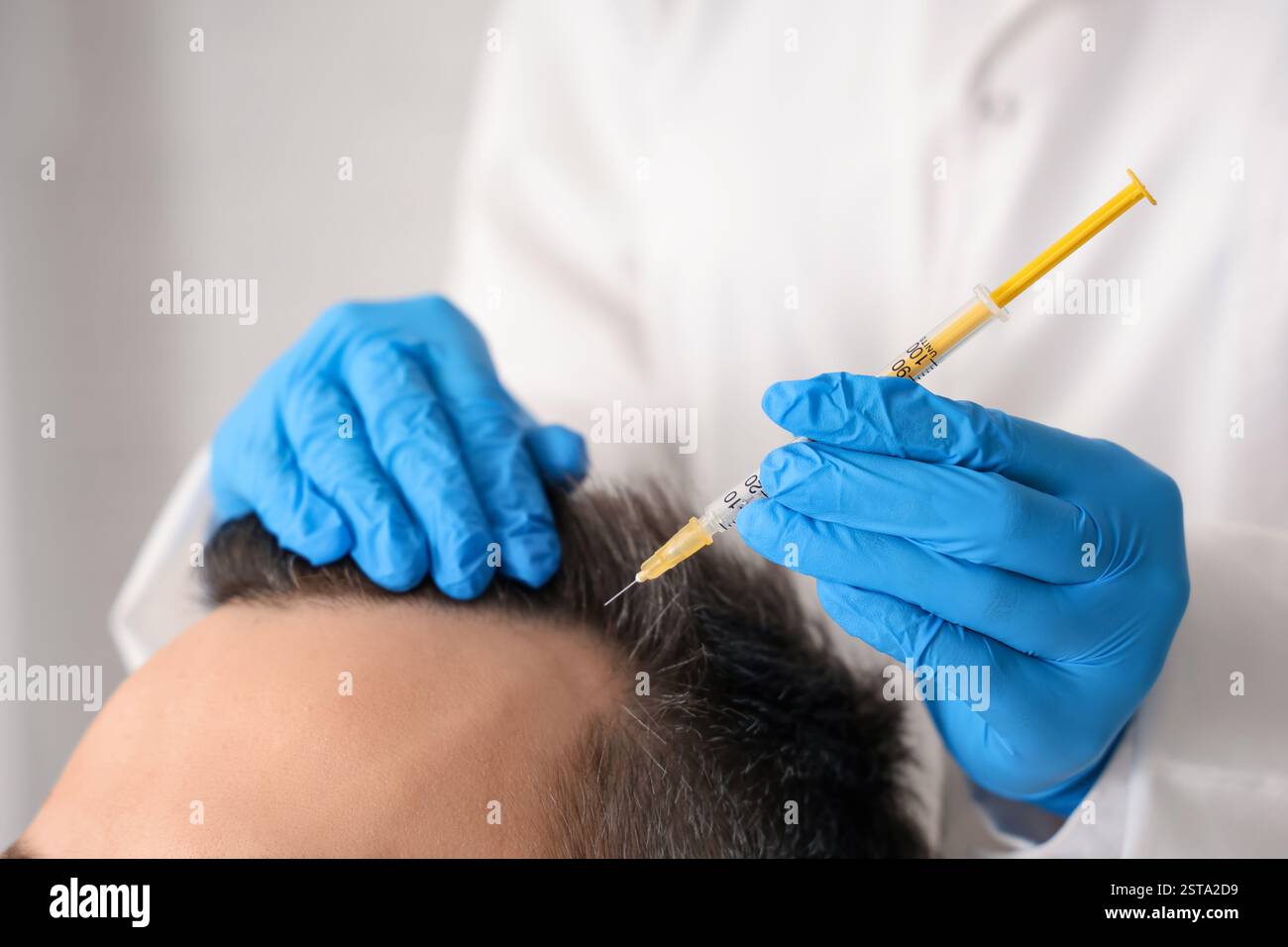 Closeup doctor receiving help hi-res stock photography and images - Alamy