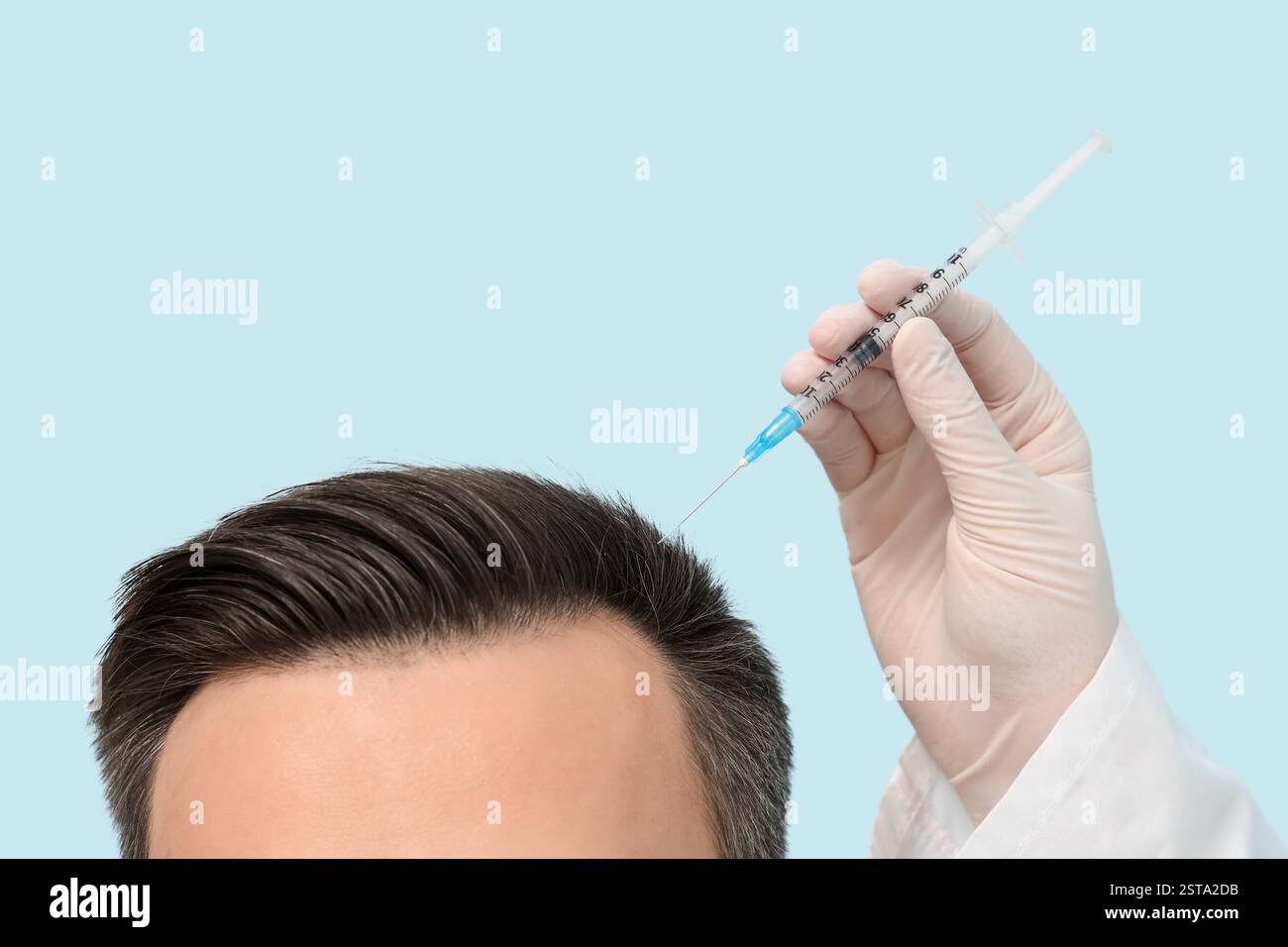Closeup doctor receiving help hi-res stock photography and images - Alamy