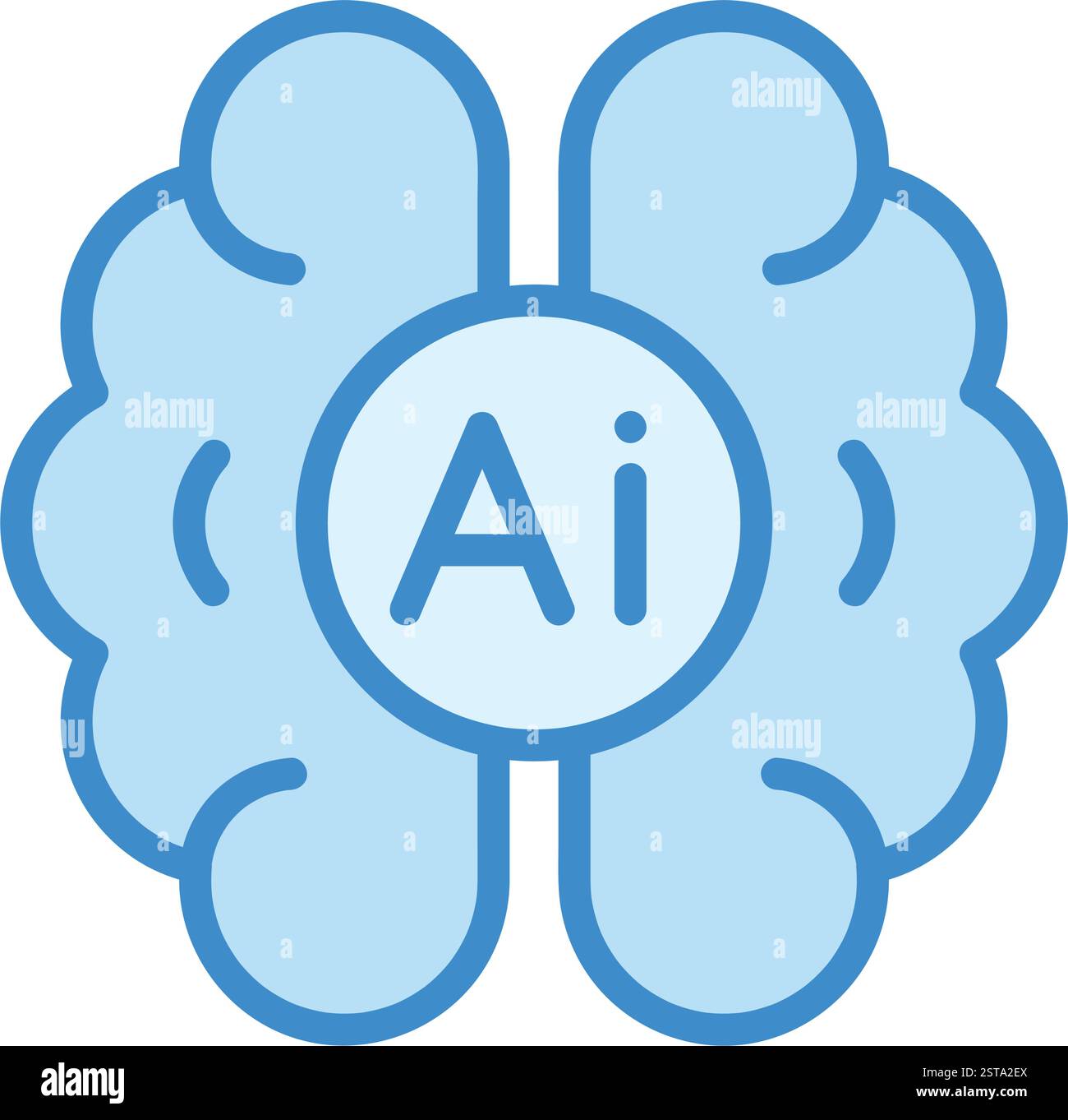 AI in Education neural network icon Stock Vector Image & Art - Alamy