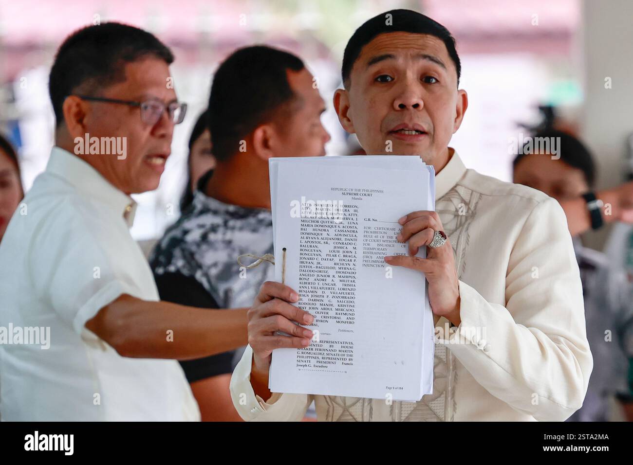 Philippine Vice President Sara Duterte's lawyer Israelito Torreon ...