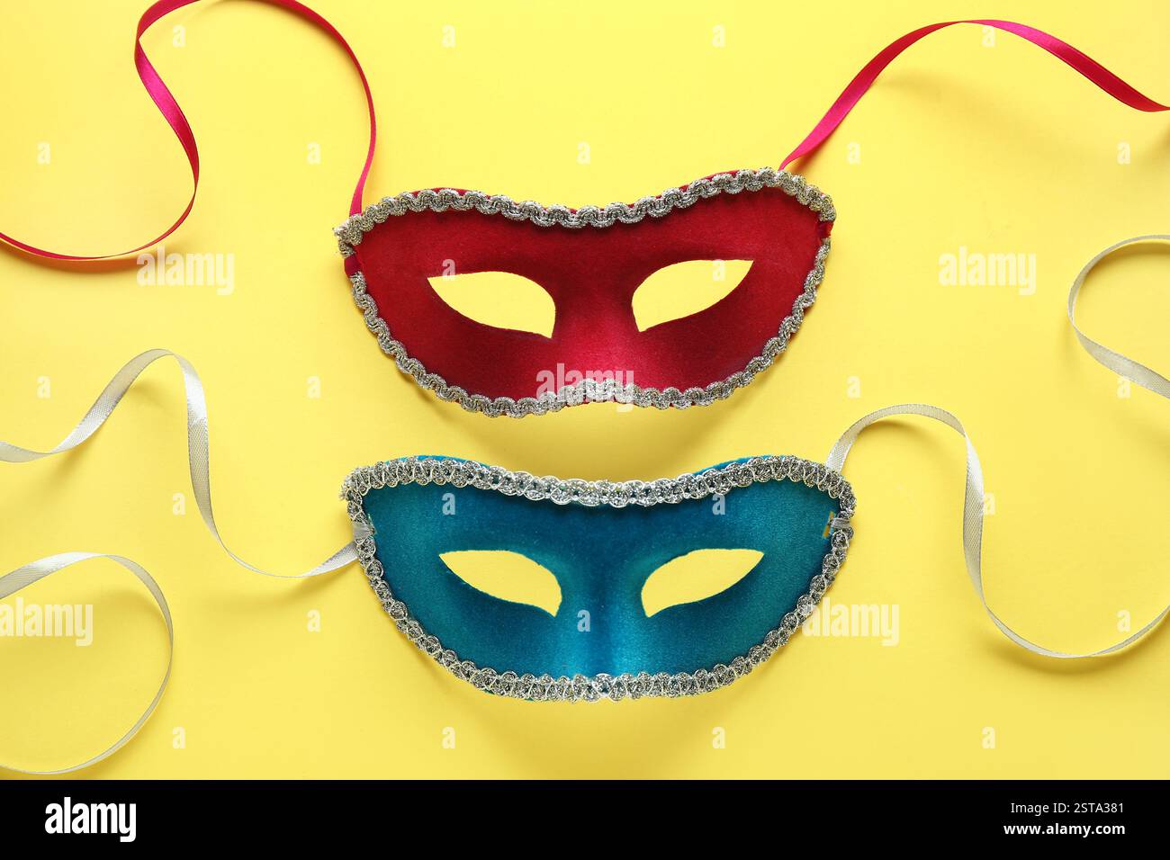 Different beautiful carnival masks hi-res stock photography and images ...