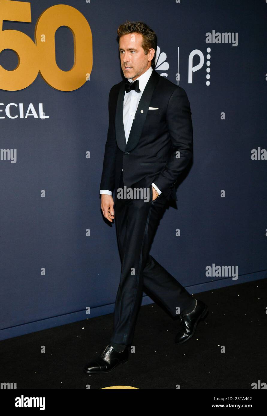 Ryan Reynolds attends the SNL50: The Anniversary Special at Rockefeller ...
