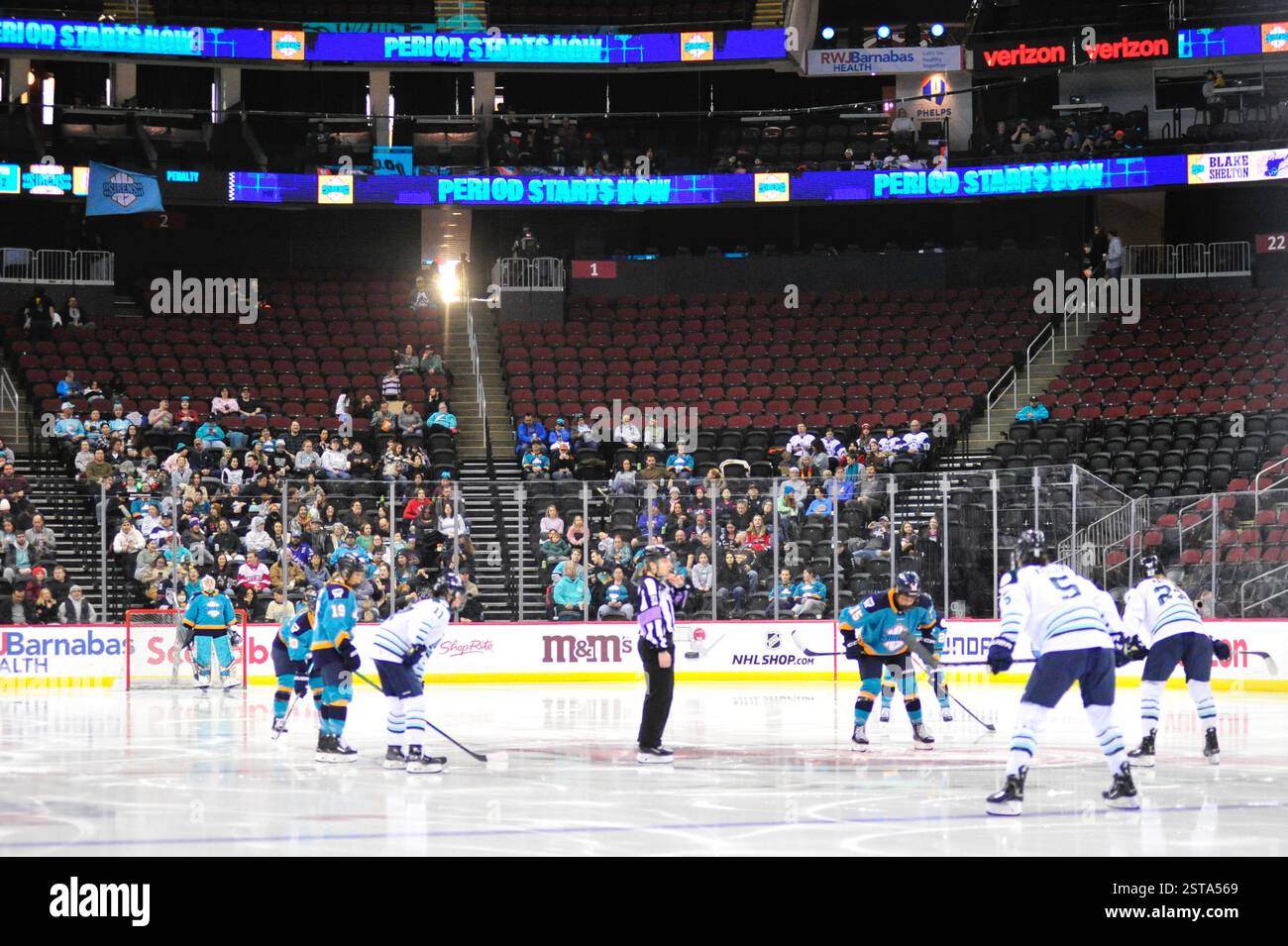 Newark, USA. 17th Feb, 2025. The New York Sirens fell to the visiting ...