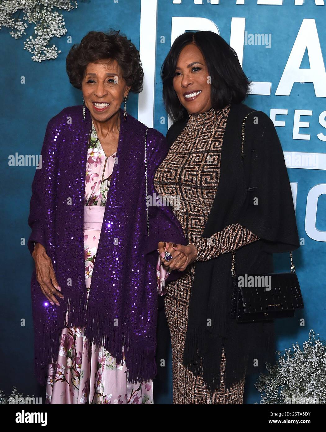 Los Angeles, USA. 17th Feb, 2025. Marla Gibbs and Angela Elayne Gibbs ...