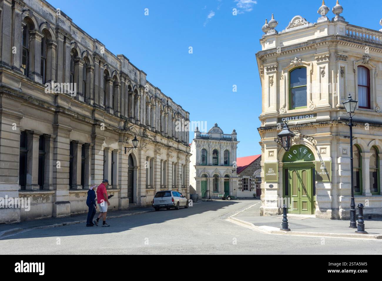 Historic Criterion Hotel (1877) in Oamaru's Victorian Precinct, Harbour ...