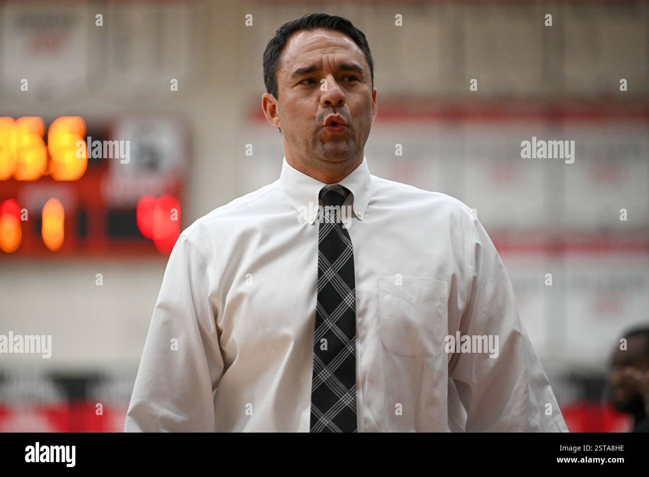 Harvard Westlake Wolverines head coach David Rebibo during a high ...