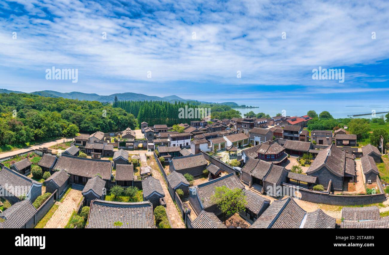 Three Kingdoms Water Margin Scenic Area, Wuxi City, Jiangsu Province ...