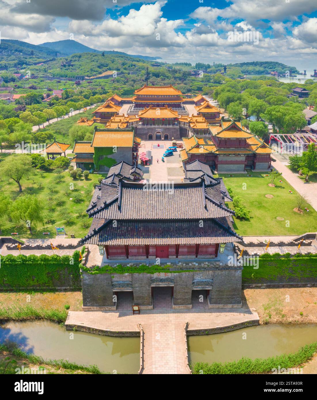 Three Kingdoms Water Margin Scenic Area, Wuxi City, Jiangsu Province ...