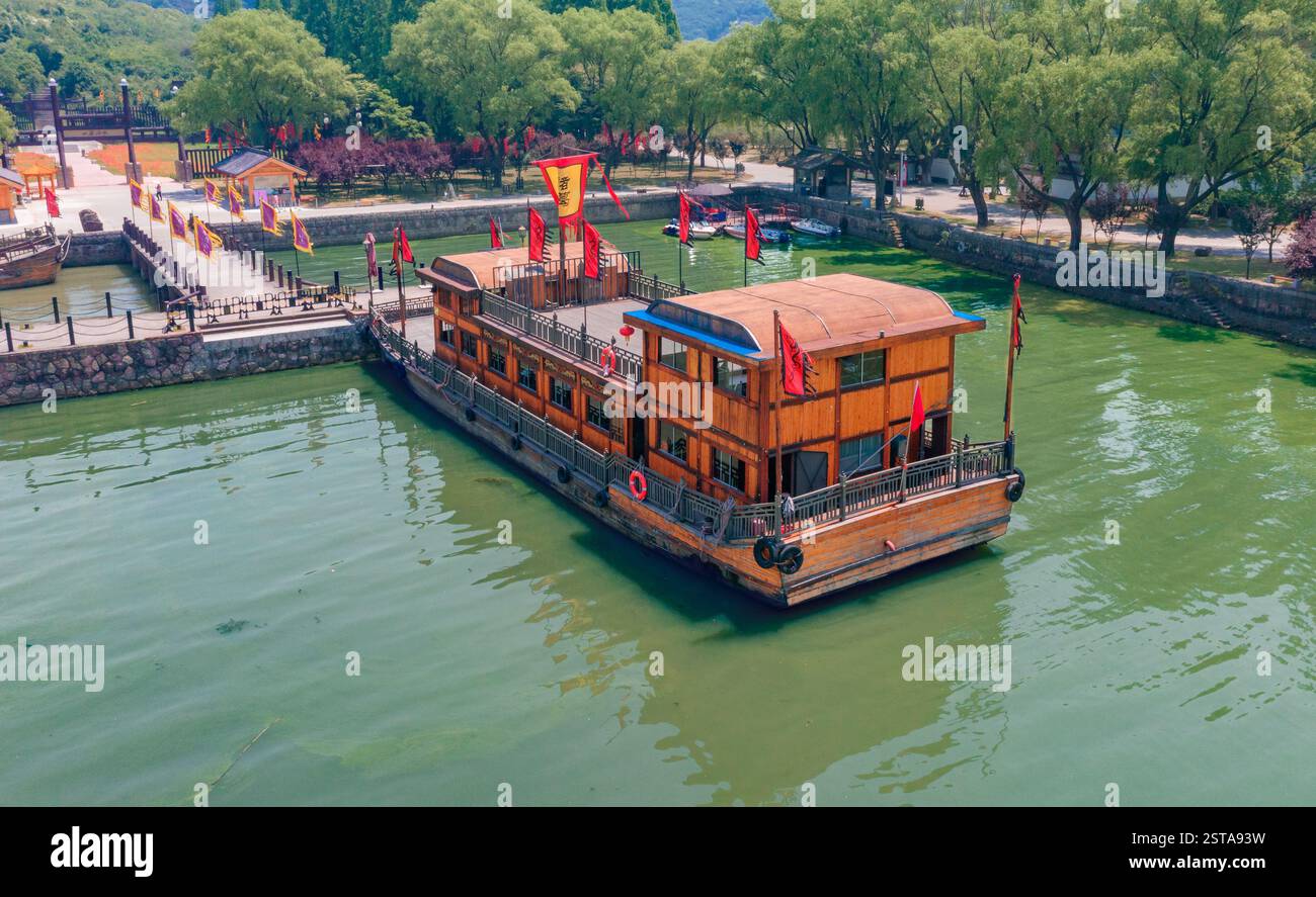 Three Kingdoms Water Margin Scenic Area, Wuxi City, Jiangsu Province ...