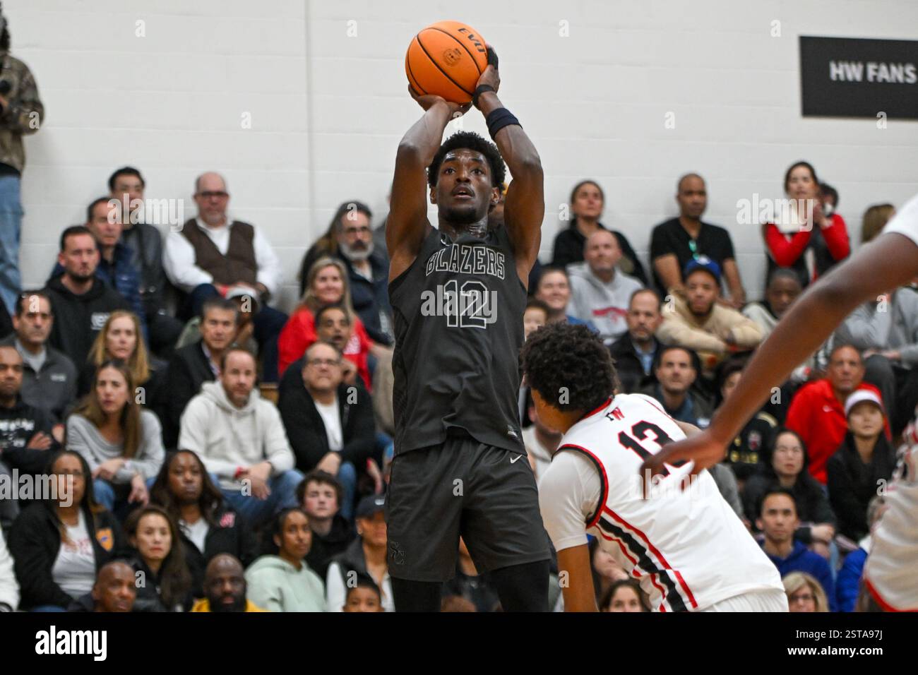 Studio City, United States. 28th Jan, 2025. Sierra Canyon Trailblazers ...