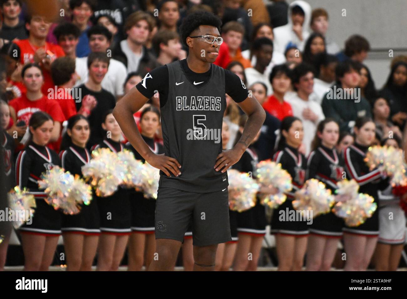 Studio City, United States. 28th Jan, 2025. Sierra Canyon Trailblazers ...