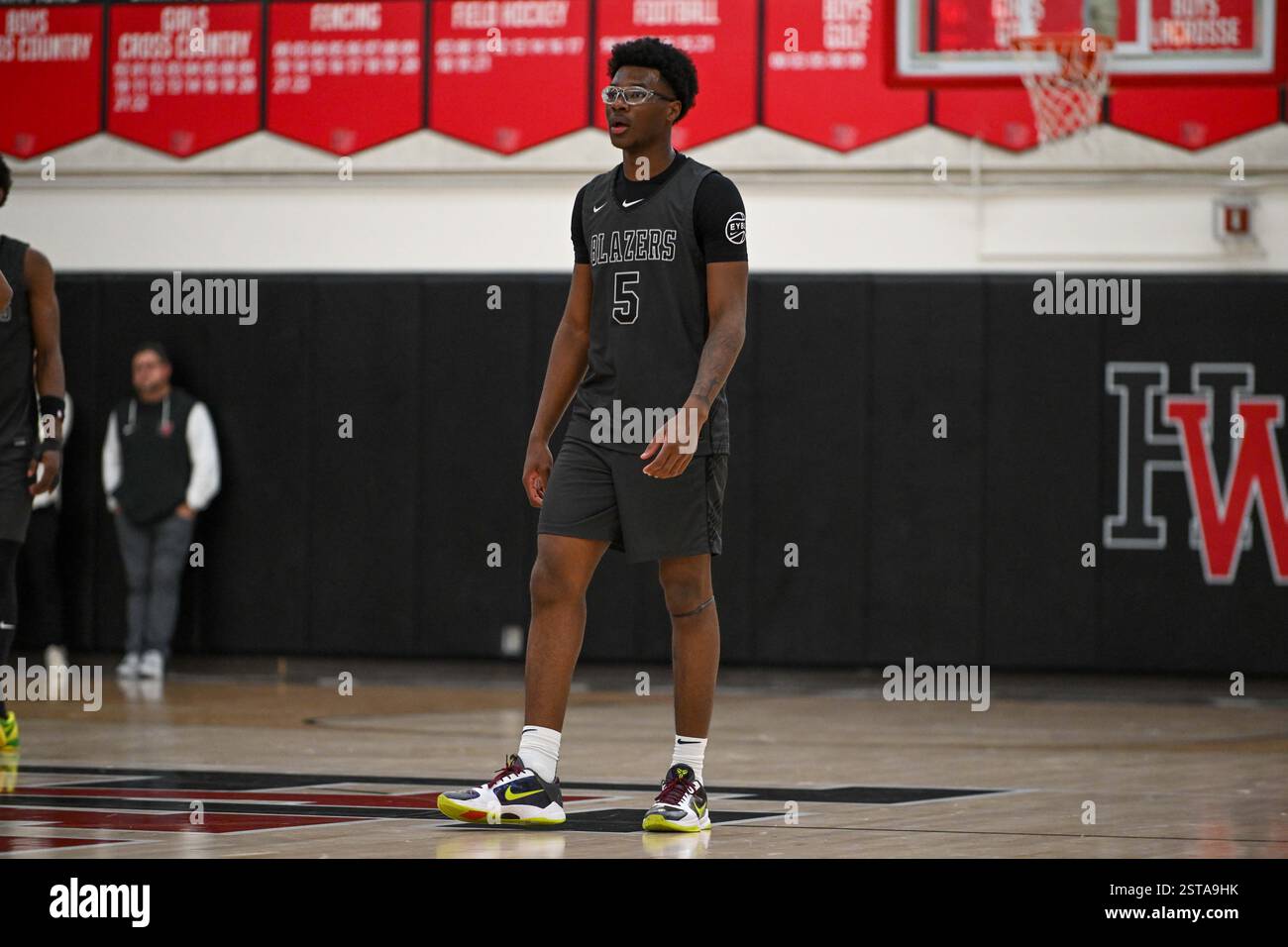 Studio City, United States. 28th Jan, 2025. Sierra Canyon Trailblazers ...