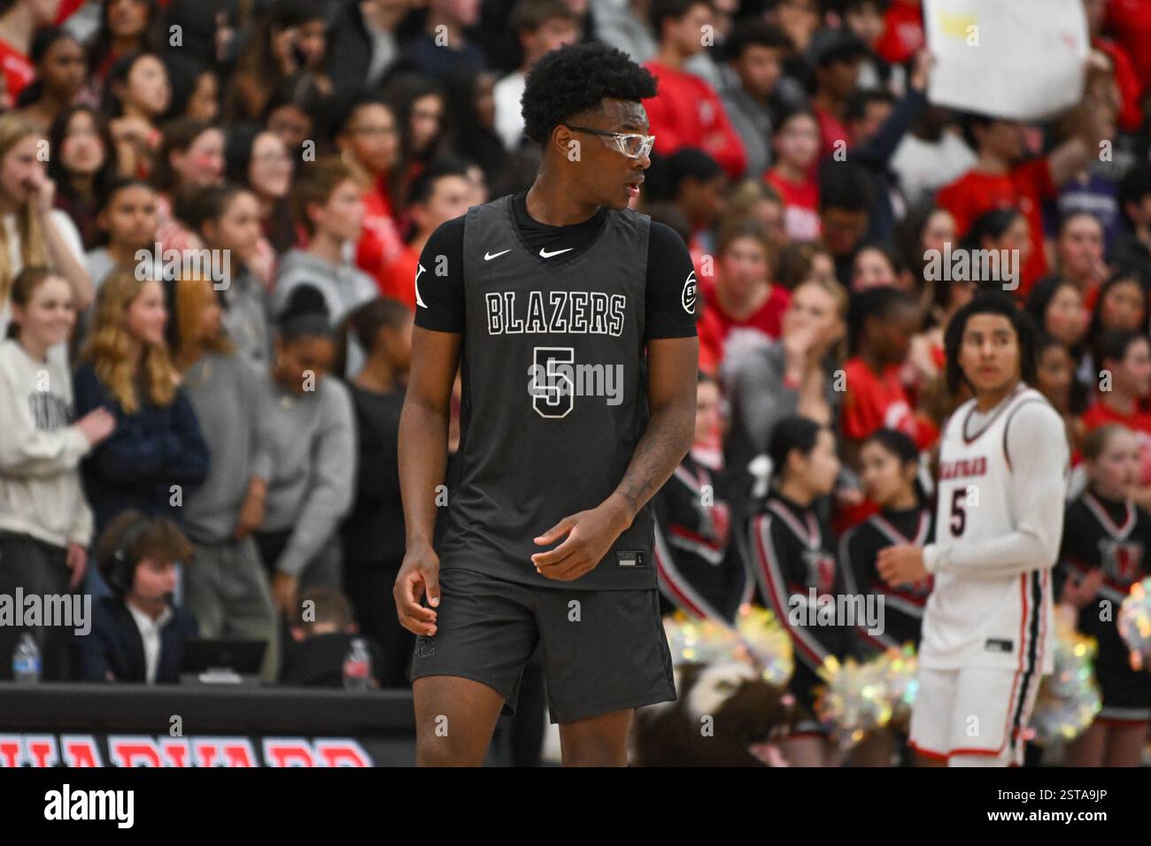 Studio City, United States. 28th Jan, 2025. Sierra Canyon Trailblazers ...