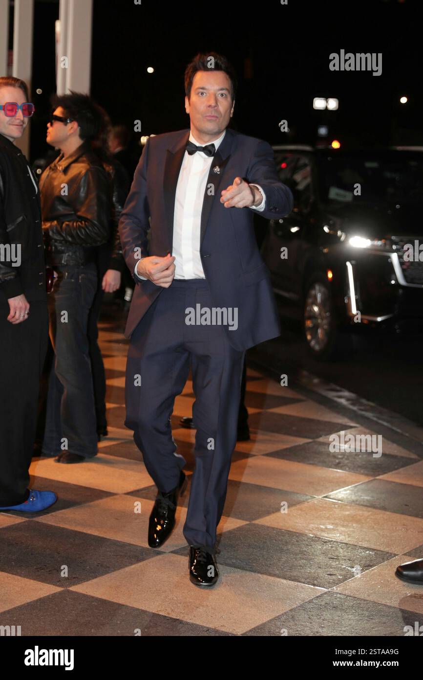 New York City. 16th Feb, 2025. NEW YORK, NEW YORK - FEBRUARY 16: Jimmy ...