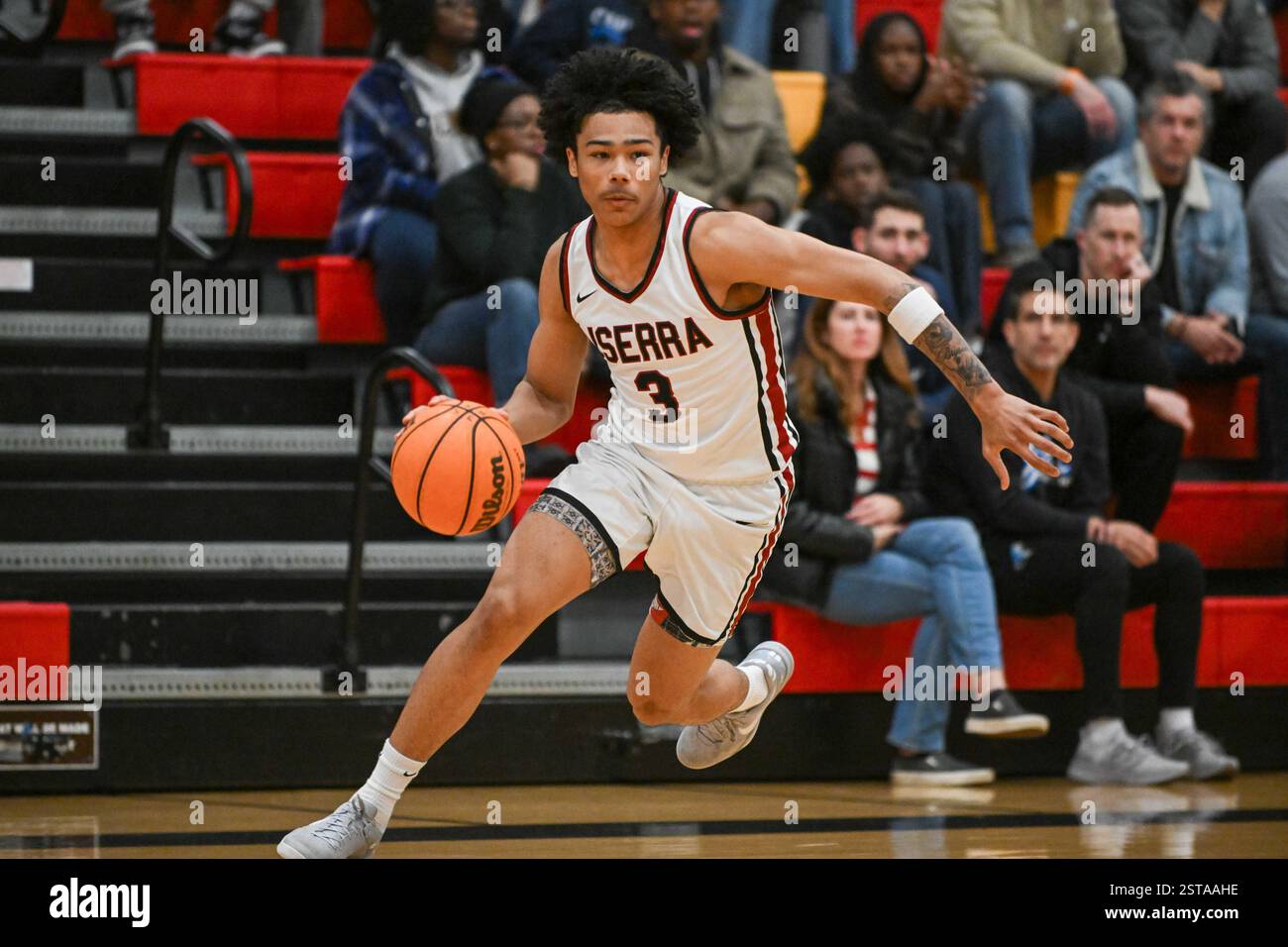 JSerra Lions guard Earl Bryson (3) during a CIF high school basketball ...