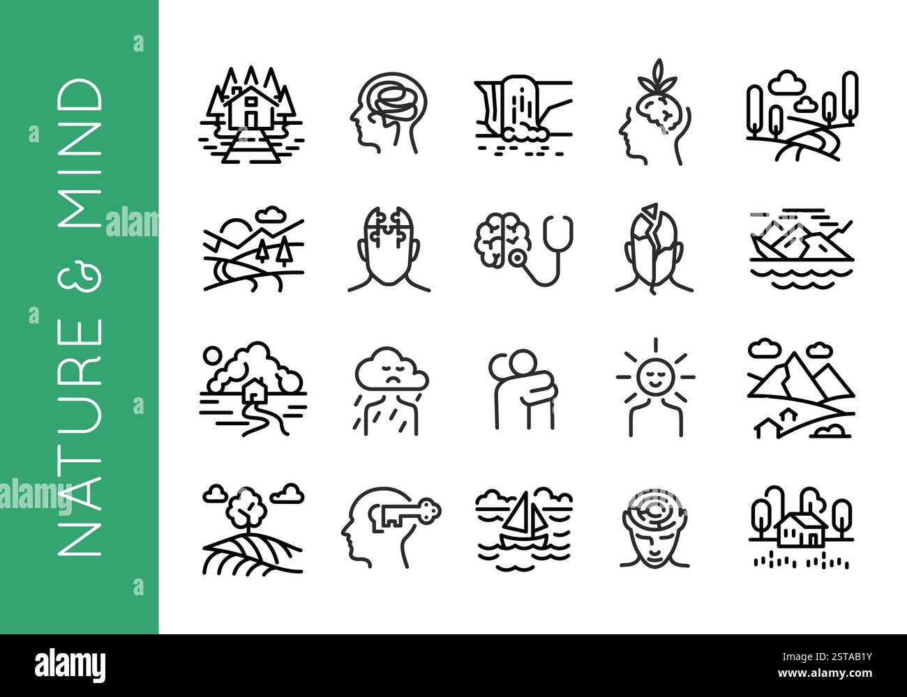 Emotional intelligence nature Stock Vector Images - Alamy