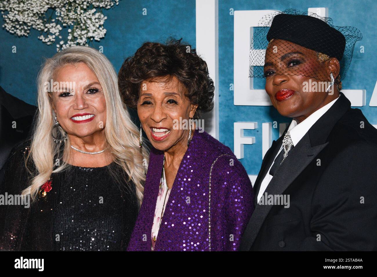 February 17, 2025, Los Angeles, California, USA: L-R: SUZANNE DE PASSE ...