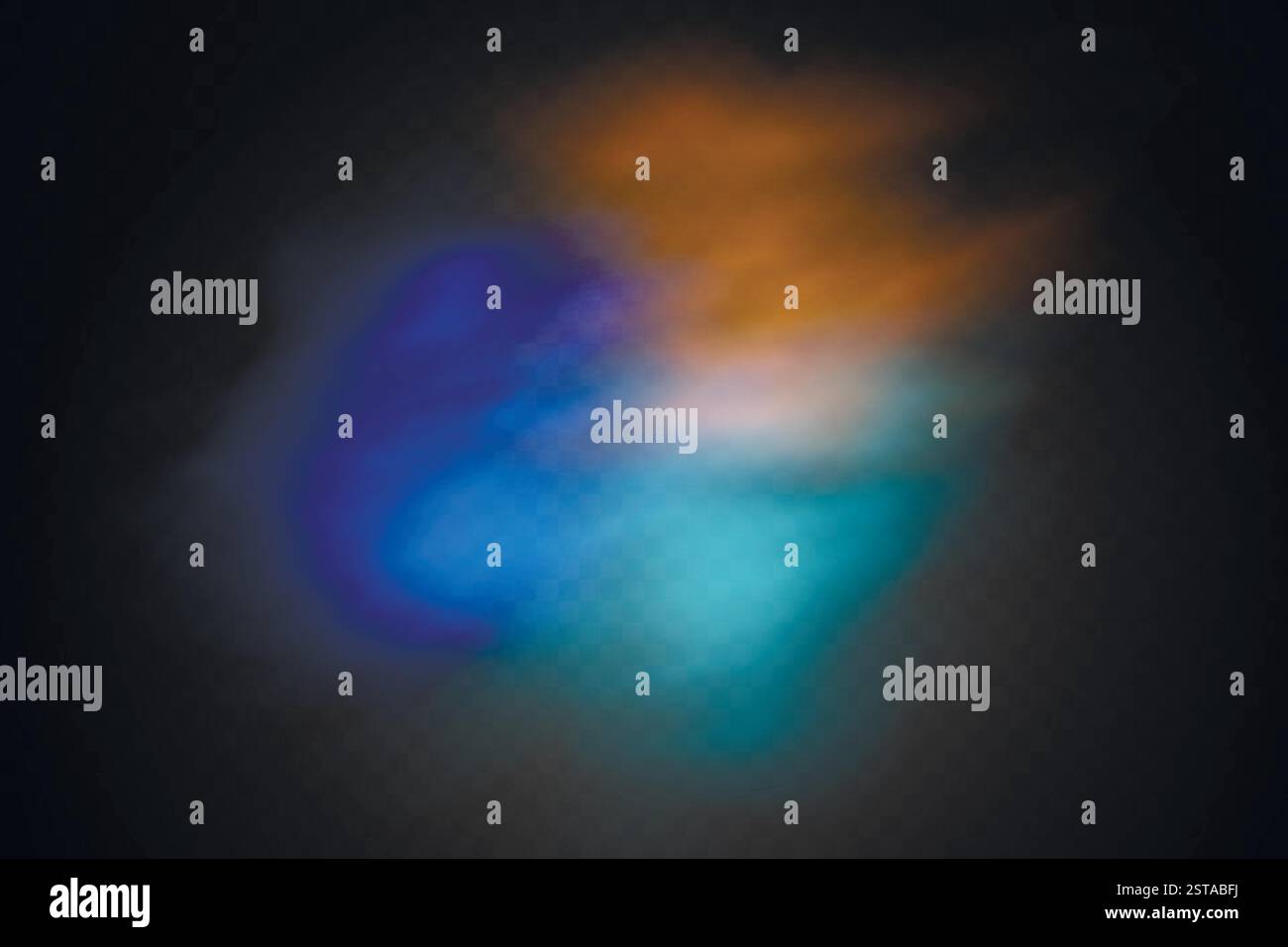 Powder explosion smoke on Stock Vector Images - Alamy