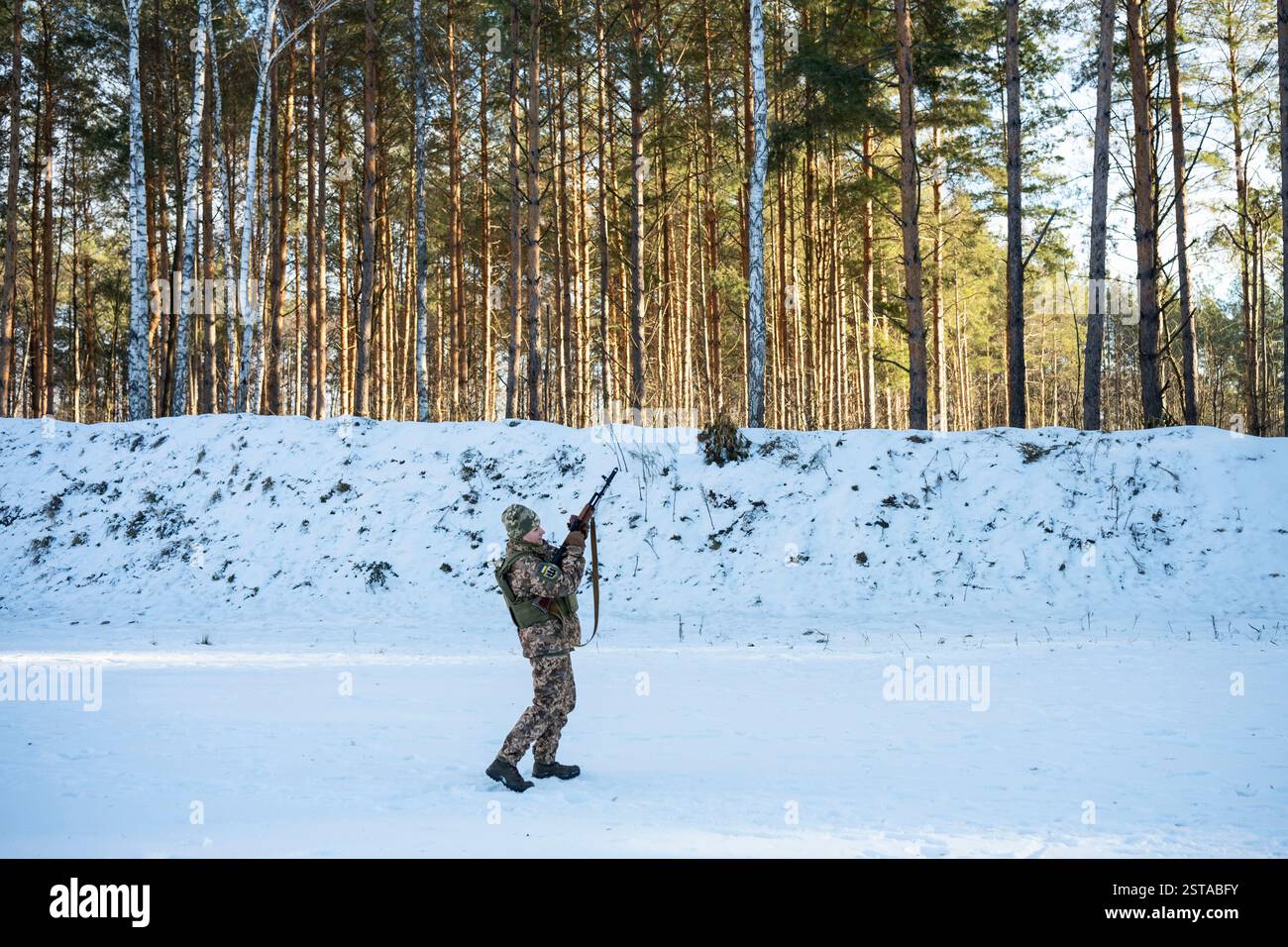 Witches of Bucha, a group of female volunteer soldiers, undergo ...