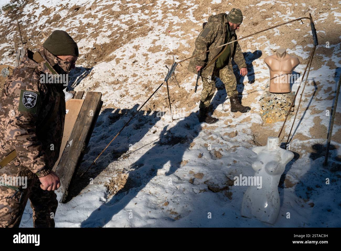 Witches of Bucha, a group of female volunteer soldiers, undergo ...