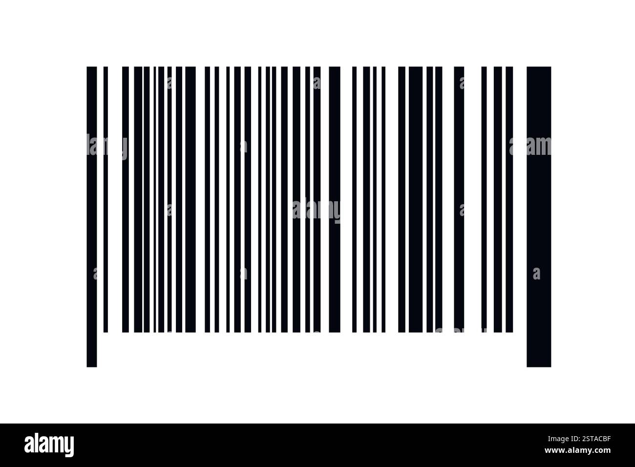 Barcode Isolated On White Background Code Stripes Sticker Barcode Labels Customers Qr Code